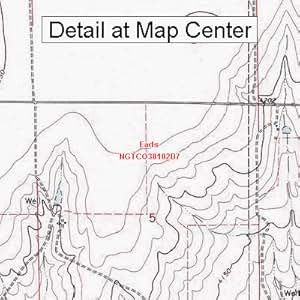 Amazon.com : USGS Topographic Quadrangle Map - Eads, Colorado (Folded ...