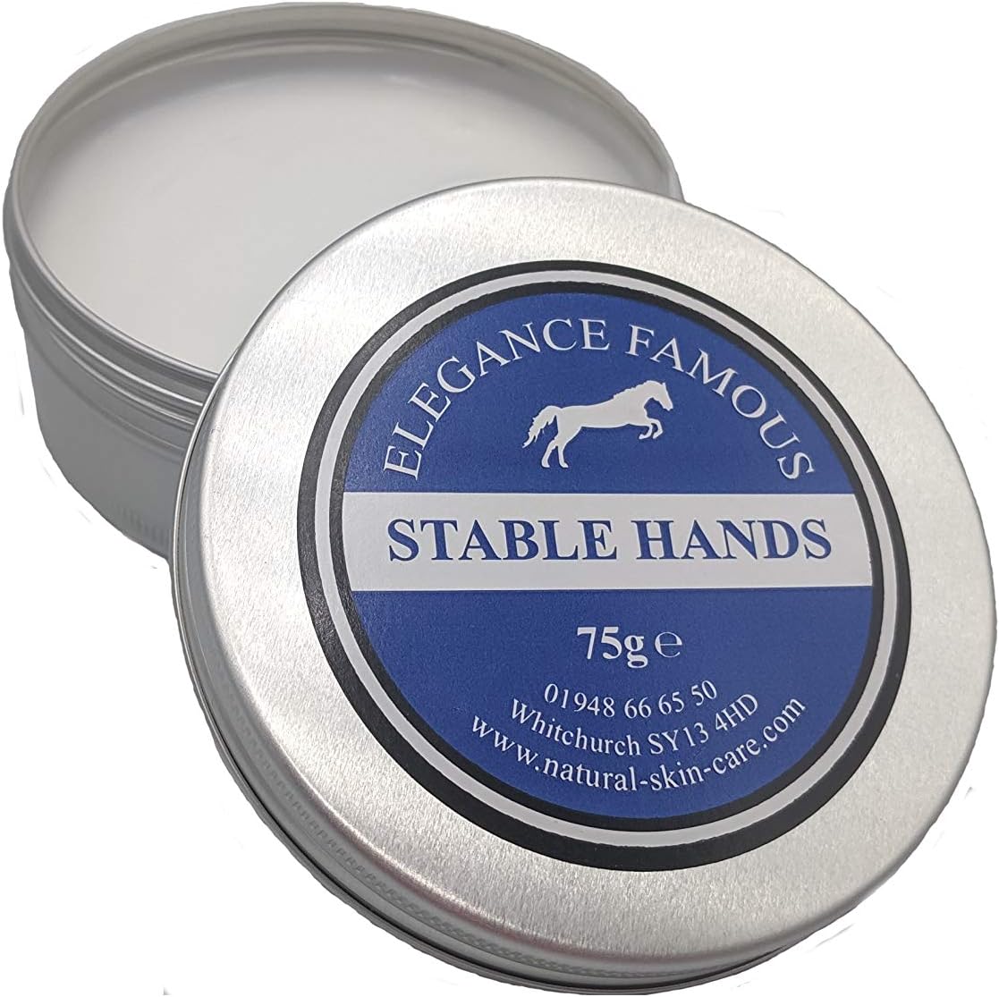 Stable Hands, Equestrian Hand Cream 75g by Elegance Natural Skin Care ...