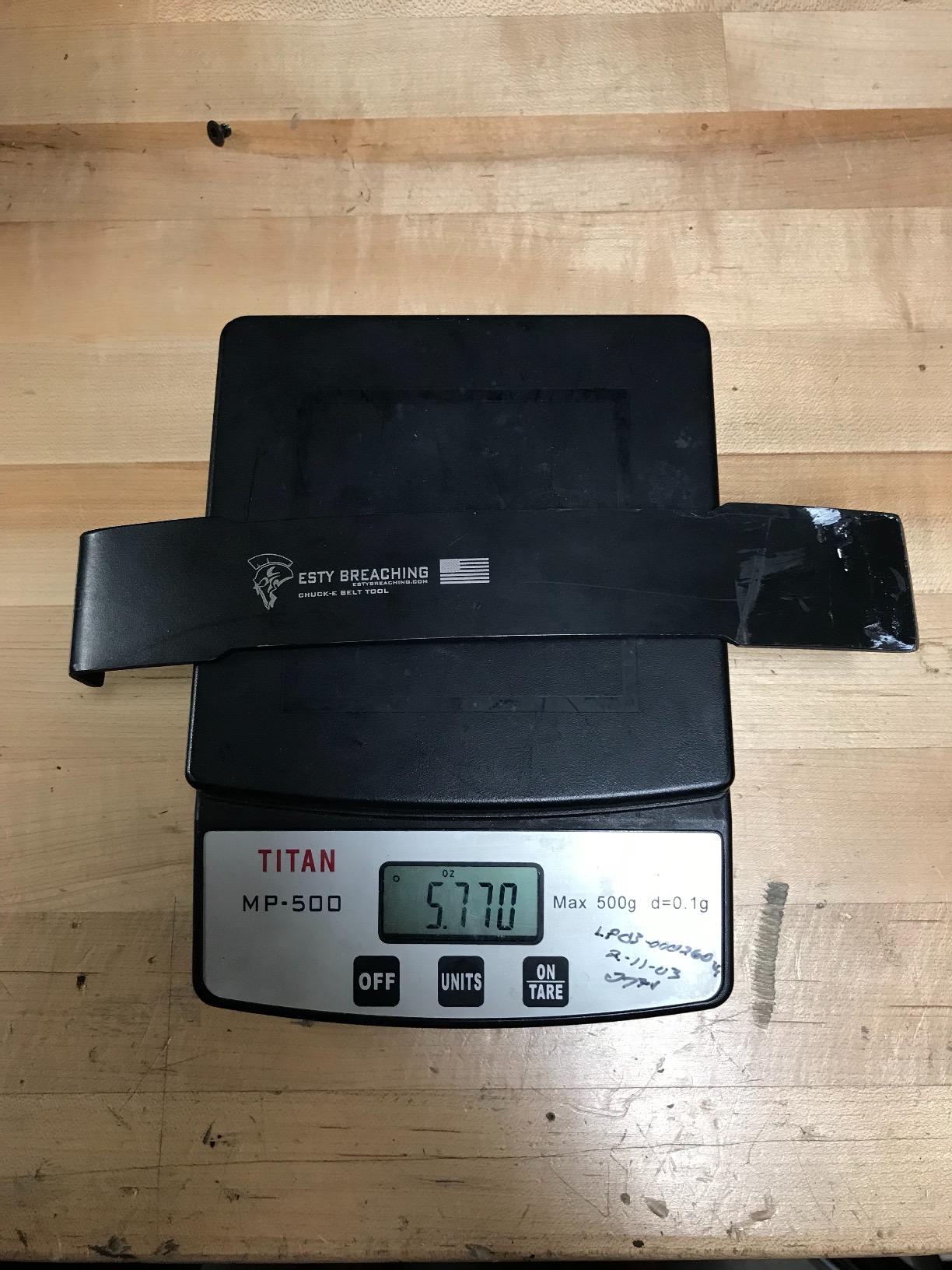 $9/mo - Finance Chuck-E Belt Tool - Mini Pry Tool for Breaching ...