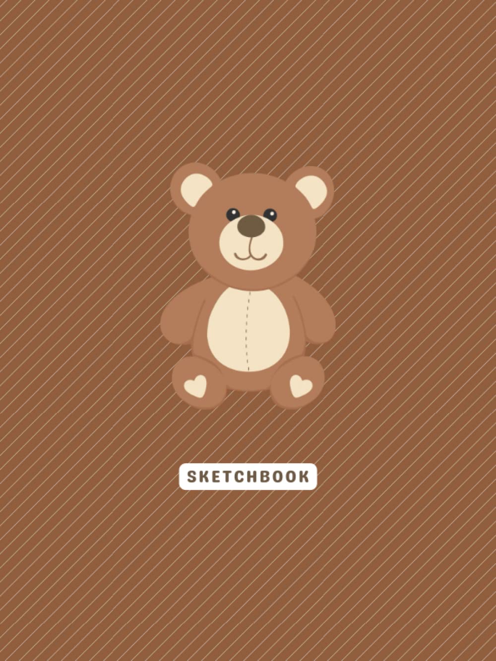 Mua Sketchbook: Teddy Bear, Notebook for Sketch and Notes, 110 White ...