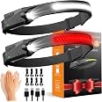 Amazon.com: Headlamps Rechargeable with Red Light 2 Pack, 230° Wide ...