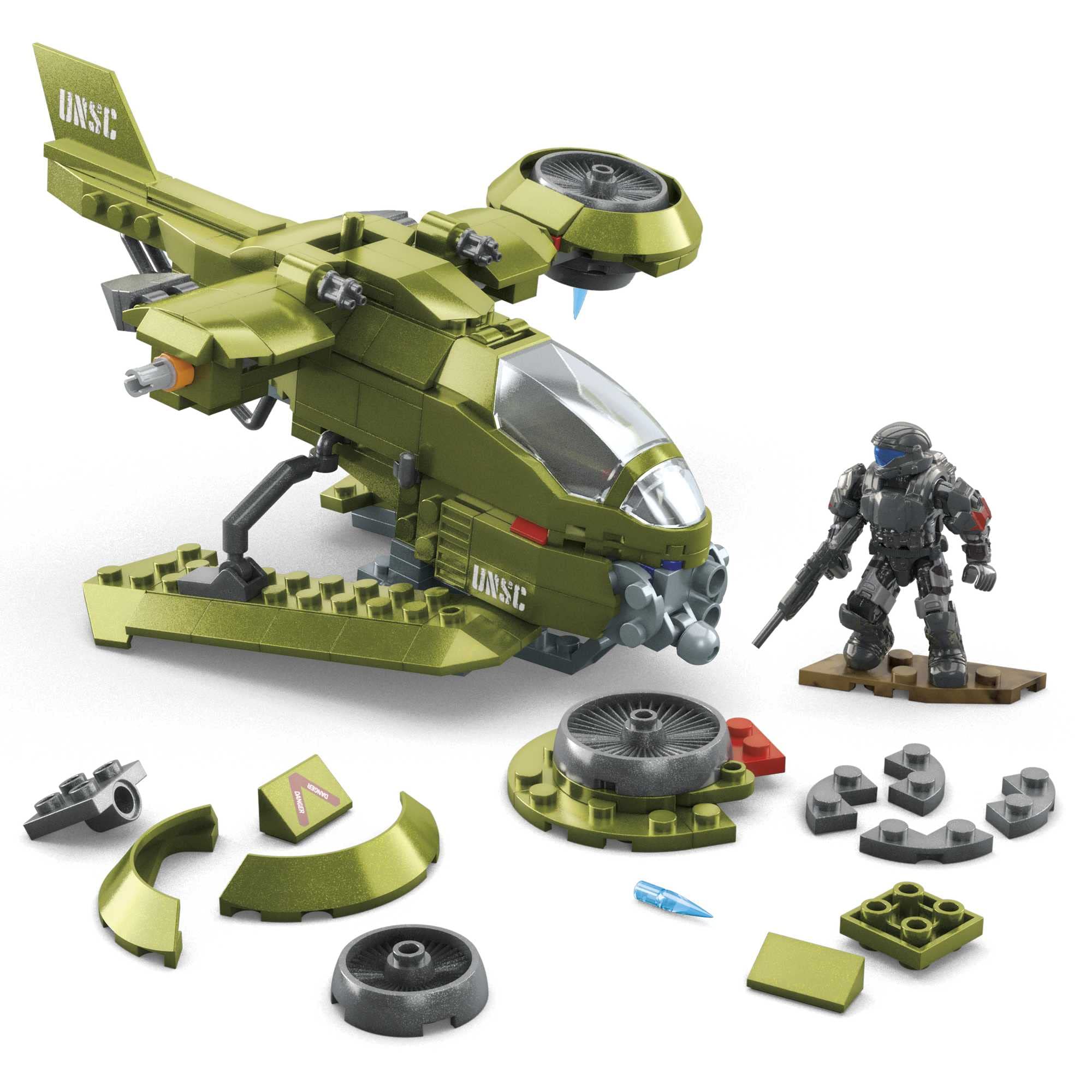 Mua Halo Toys Vehicle Building Set for Kids, UNSC Hornet Recon Aircraft ...