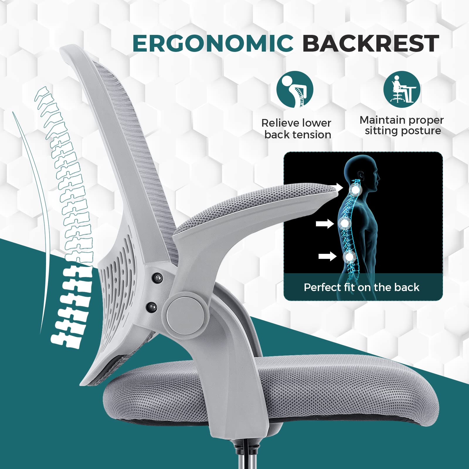 Mua SMUG Drafting Chair Tall Office Chair for Standing Desk Adjustable ...