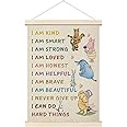 Amazon.com: Inspirational Winnie Poster Hanger, Nursery Wall Hanger ...