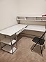 Amazon.com: Monarch Specialties Workstation for Home & Office with ...