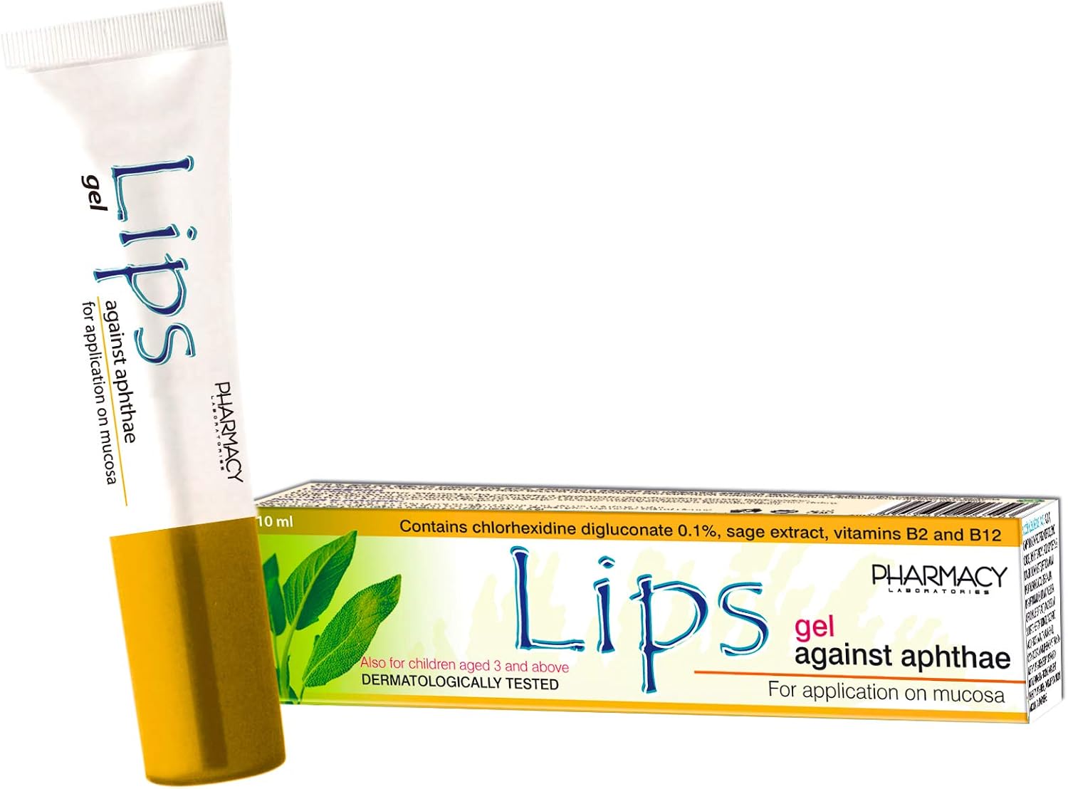Pharmacy Laboratories Lips Mouth Ulcer Gel | 10 ML | Pain Relief ...