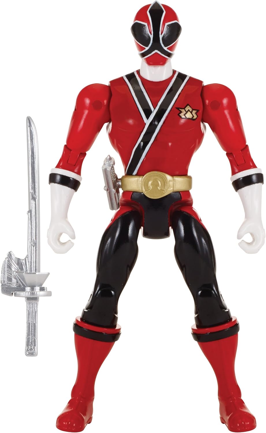 Red Ranger Action Hero Power Rangers Samurai 5 Inch Action Figure ...