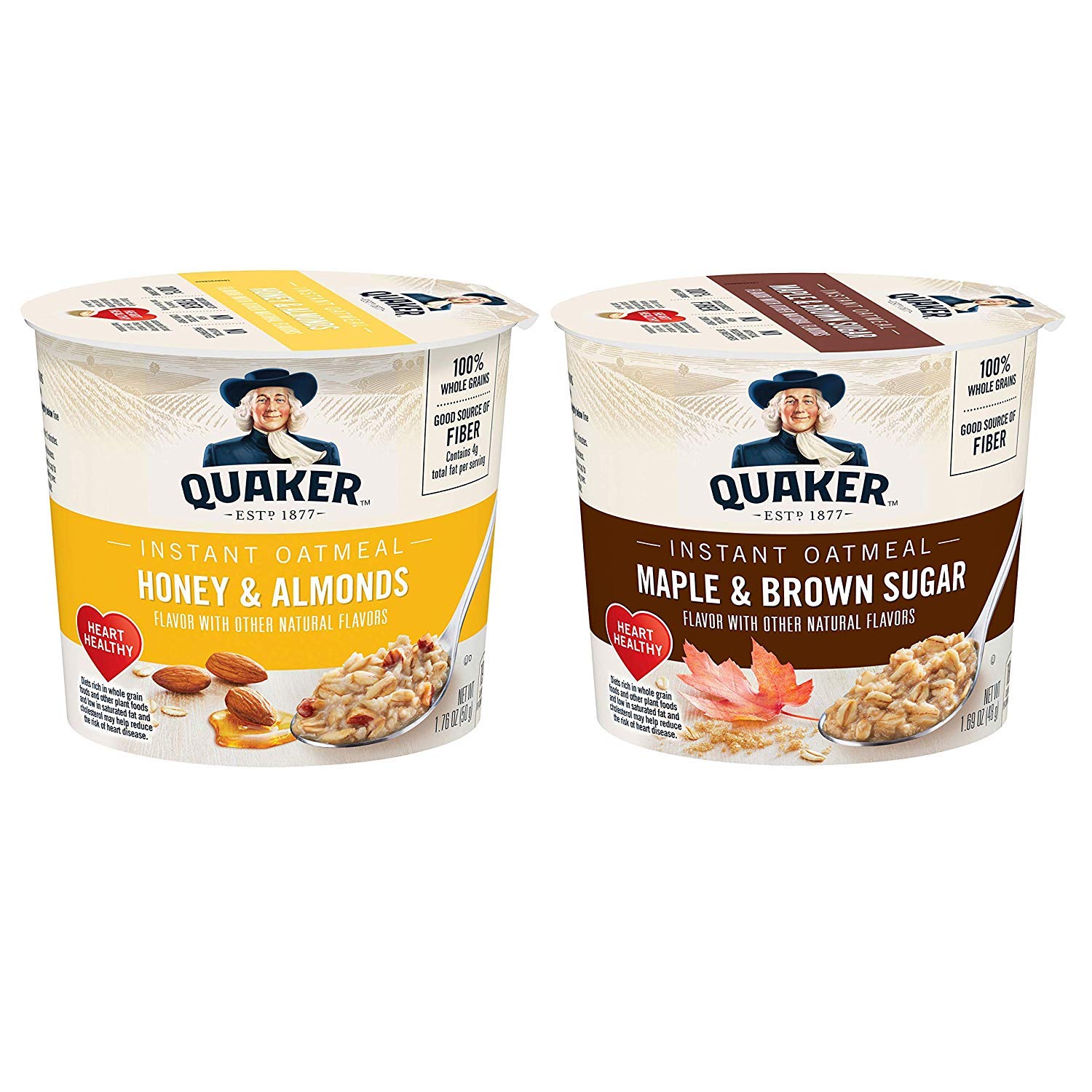 Mua Quaker Instant Oatmeal Express Cups, Maple & Brown Sugar and Honey ...