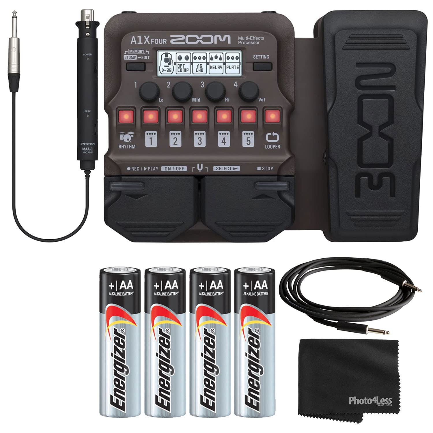 Mua A1X FOUR Acoustic Instrument Multi-Effects Processor + 4 AA ...