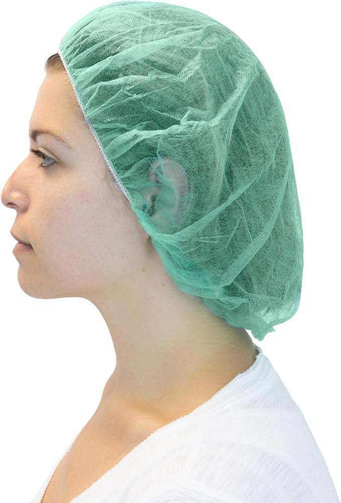 Disposable Caps White, Blue, Green: Amazon.co.uk: Clothing