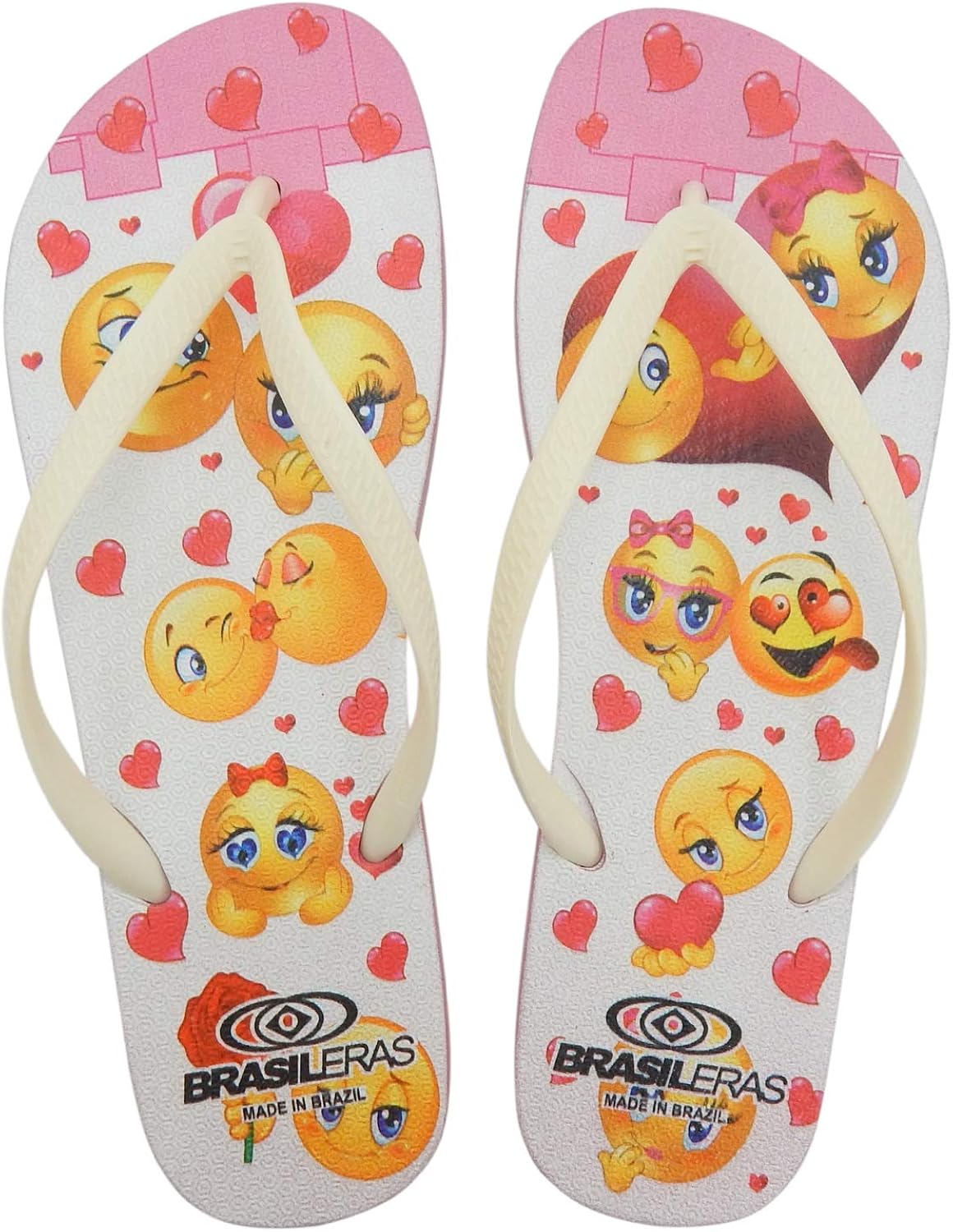 Chancla BRASILERAS®,Printed Emoji,Hecho en Brazil: Amazon.es: Zapatos y ...