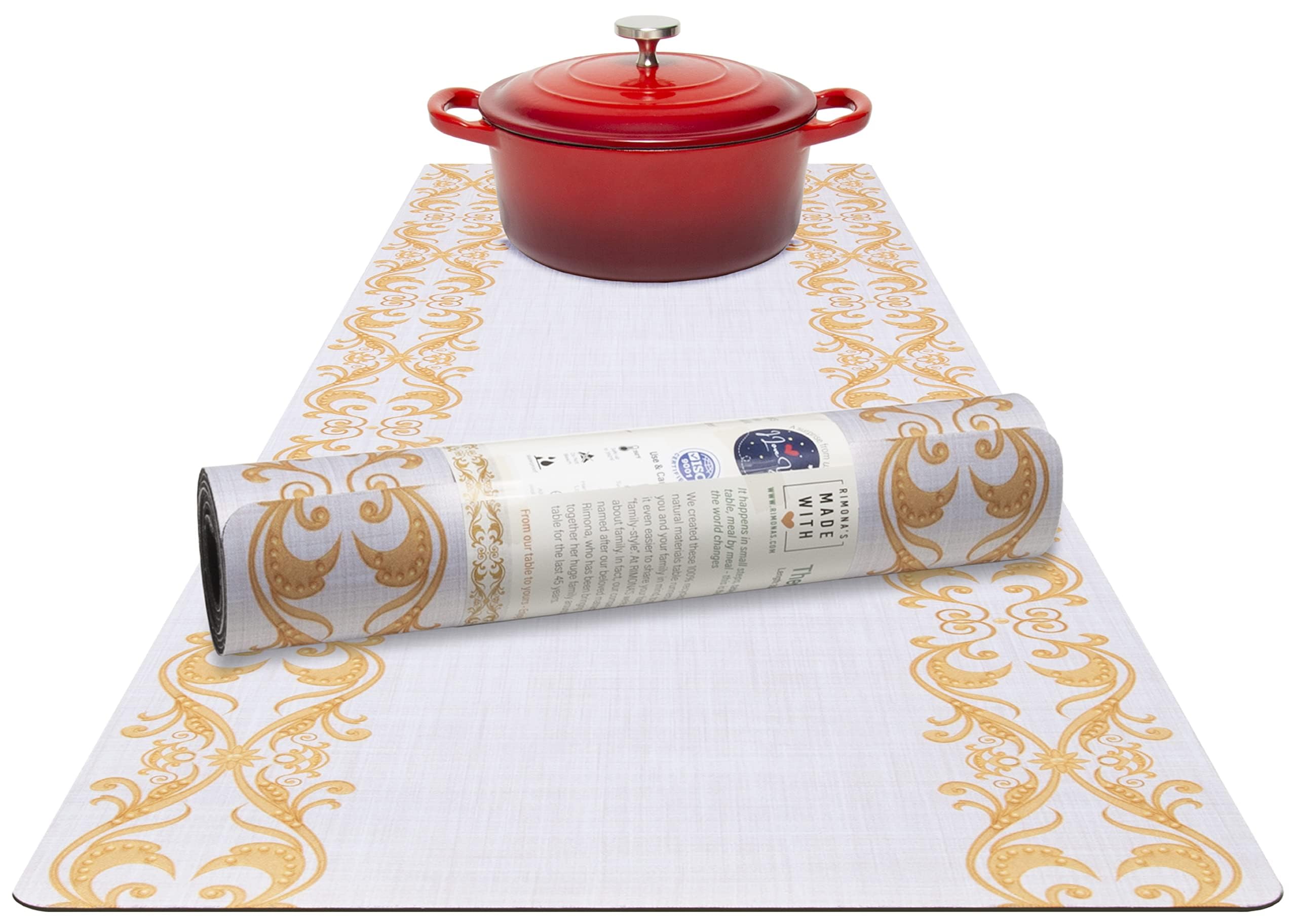 RIMONA'S Thermo Heat Resistant Table Runner and Trivet for Hot Dishes ...