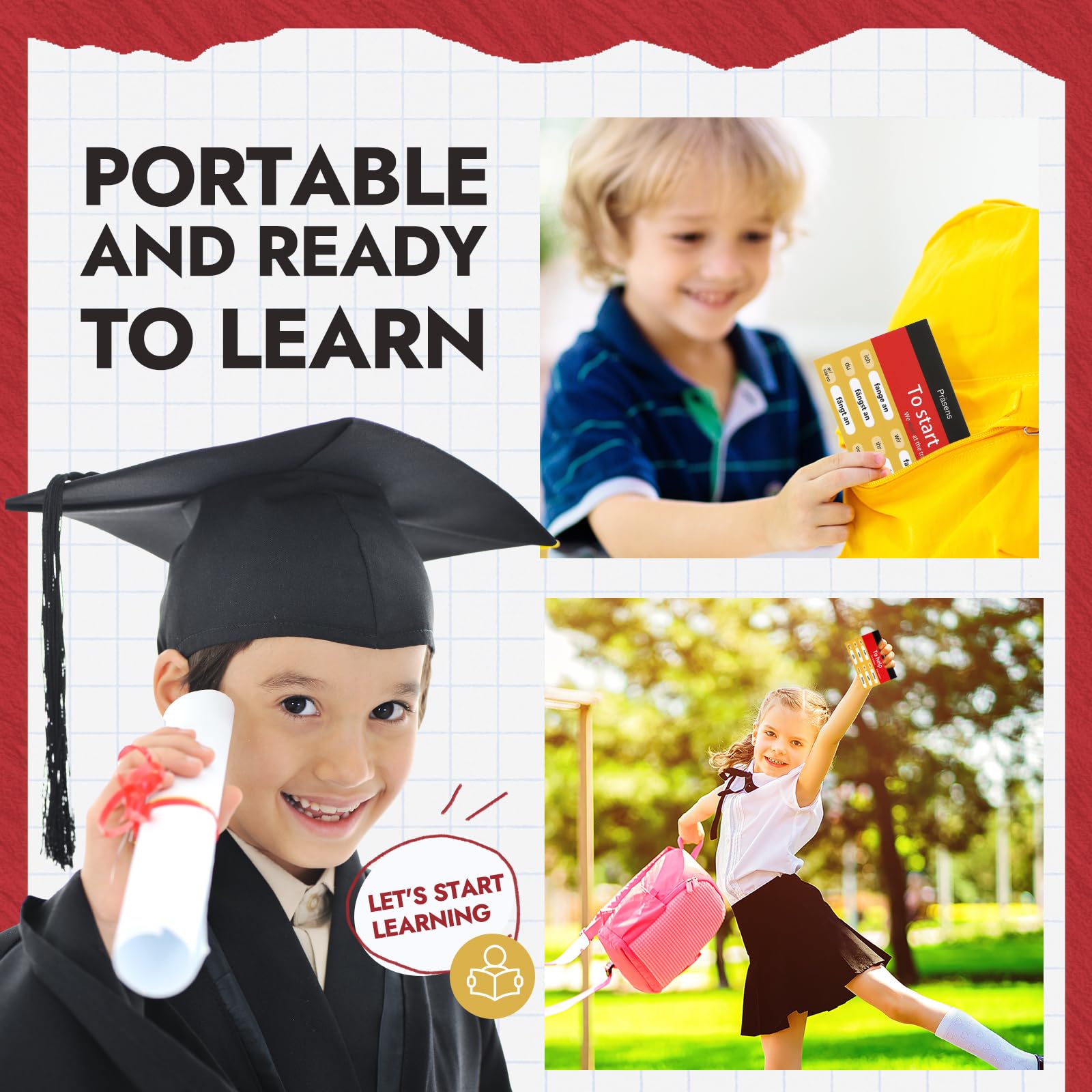 Mua 200 Pcs German Flashcards German Verb Conjugation Present Tense ...