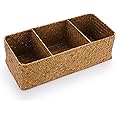Amazon.com: ELLDOO Woven Seagrass Wicker Rattan Storage Basket, Large ...