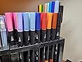 Hethrone Markers for Adult Coloring - 100 Colors Dual Brush Pens Art ...