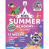 Amazon - Kids Summer Academy by ArgoPrep - Grades 6-7: 12 Weeks of Math ...
