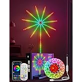 Amazon.com: CZYJPRL Smart Firework LED Lights, ICRGB Dream Color LED ...