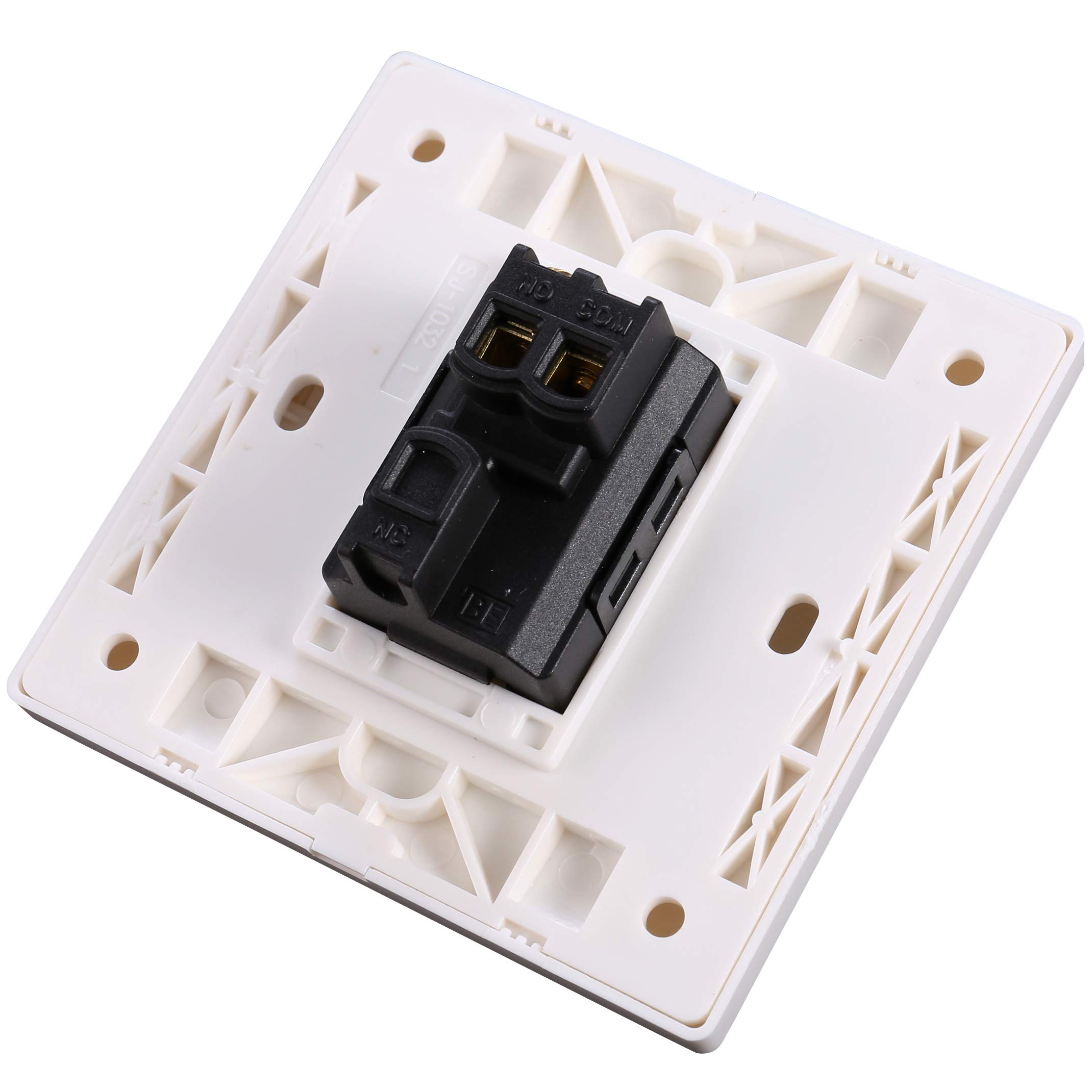 UHPPOTE DC12V Push Exit Release Button Square Rocker Switch - Flush ...