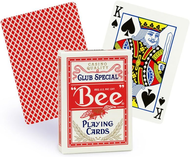 Bee Deck (Rot) - Spielkarten von US Playing Card Company: Amazon.de ...