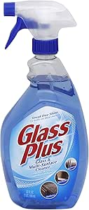 Amazon.com: Glass Plus Glass Cleaner, 384 fl oz (12 Bottles x 32 oz ...