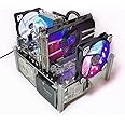 Amazon.com: PC Open Chassis Stackable Computer Case Heat Dissipation ...