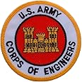 Amazon.com: United States Army Corps of Engineers Embroidered Patch ...