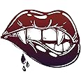 Amazon.com - Vampire Lip Bite # 2 Vinyl Decal Bumper Sticker (4" Wide)