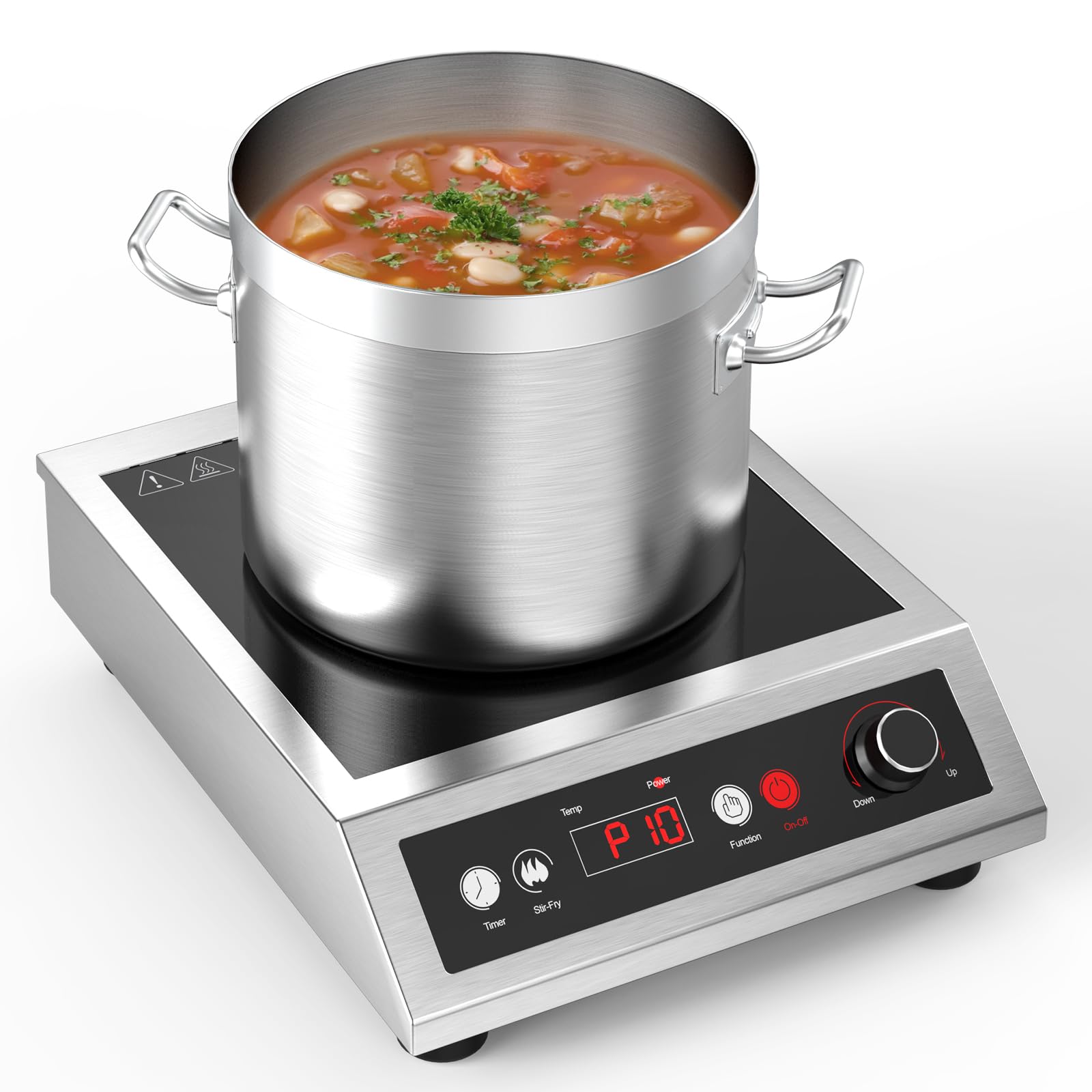 Mua PAYISHO Induction Cooktop Commercial Grade 1800W Portable Cooker,18 ...