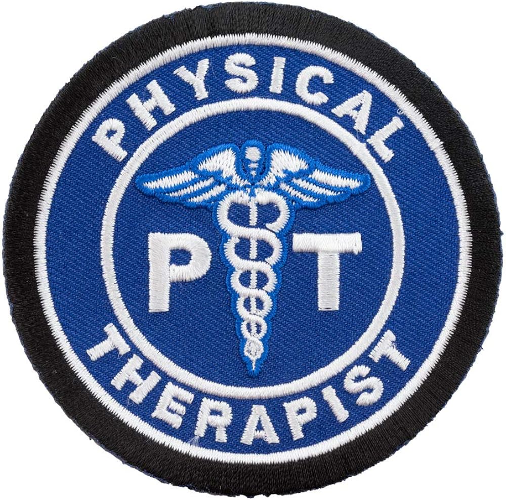 Amazon.com: Physical Therapist PT Blue Patch, Medical Profession ...