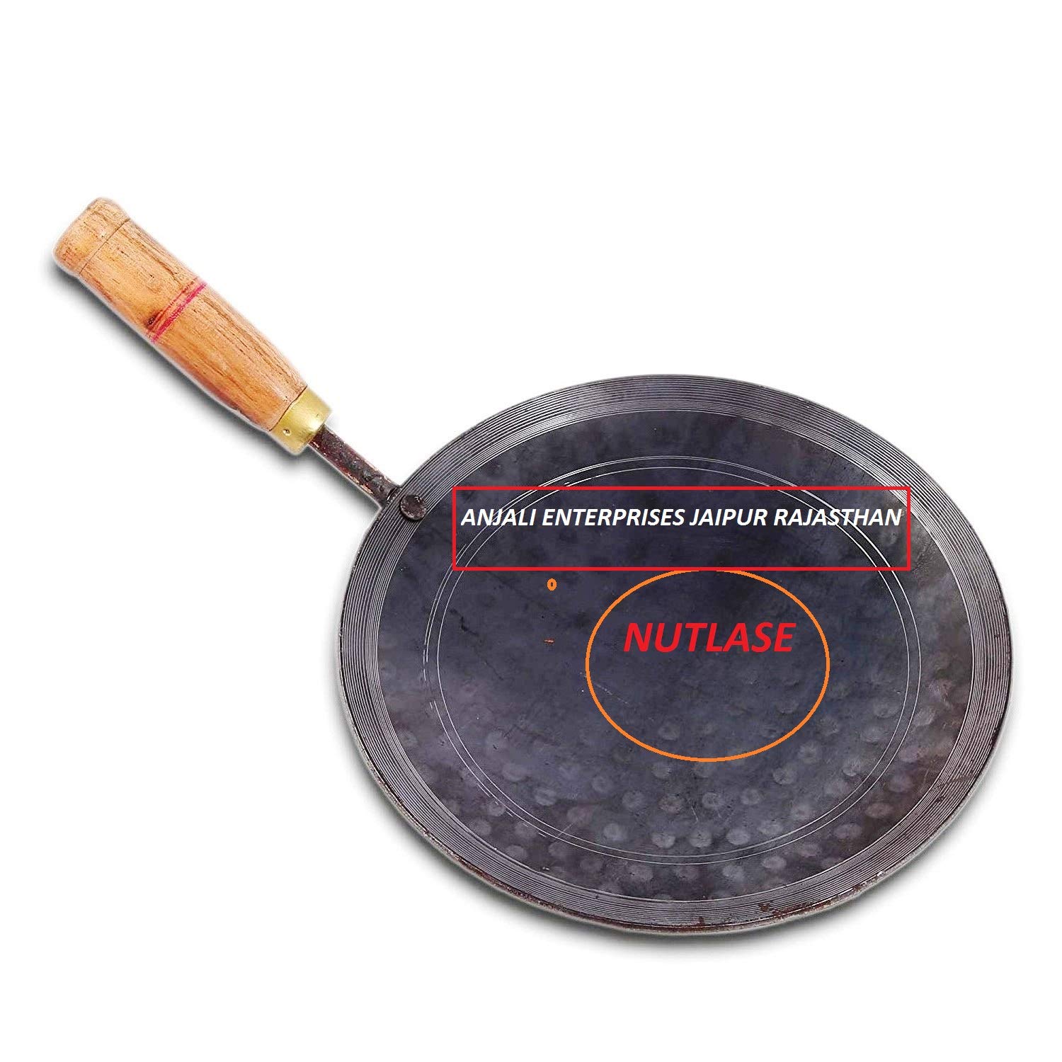 Buy Nutlase Iron Tawa | Fry PAN Original Loha | Iron | Lokhand with ...