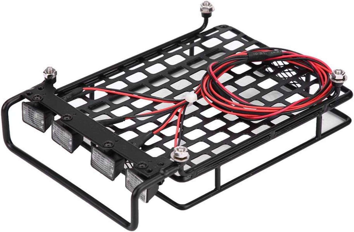 RC Roof Rack, Metal RC Roof Rack RC Rack With Light, Large Size RC ...
