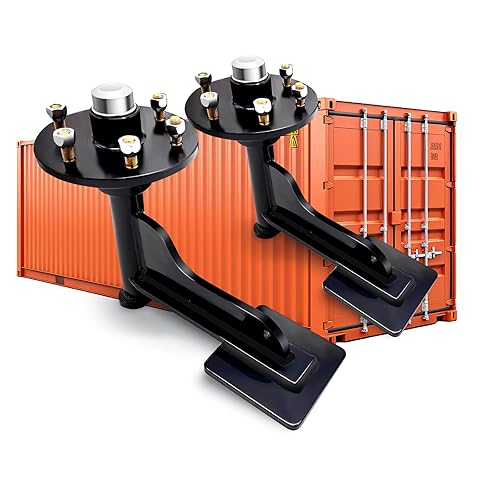 RoloTippi 2-Pack Shipping Container Wheels Kit 6-Lug Bolt On Wheels ...