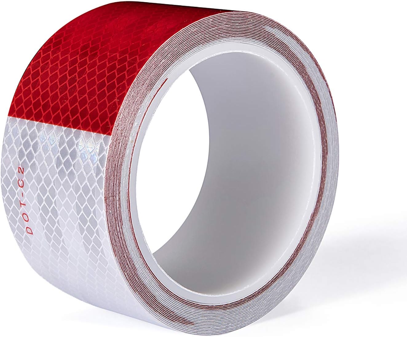 Amazon.com: Reflective DOT-C2 Waterproof Adhesive Conspicuity Red-White Reflector Tape for ...