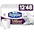 Royale Velour Toilet Paper, 12 Equals 48 Rolls, 284 Bath Tissues per ...