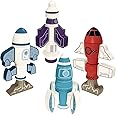 Amazon.com: Gifts2U Magnetic Rockets Toy, Magnetic Blocks Stacking ...