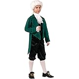 Amazon.com: Boy's Thomas Jefferson Theater Costume, Small : Clothing ...