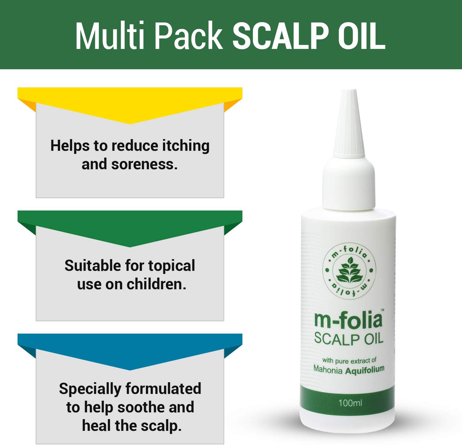 M-FOLIA Psoriasis Scalp Oil Multipack 3 x 100ml. Save up to 15% ...