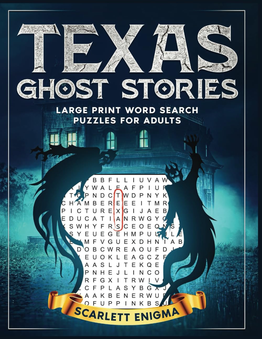 Mua Texas Ghost Stories: Large Print Word Search Puzzles for Adults ...