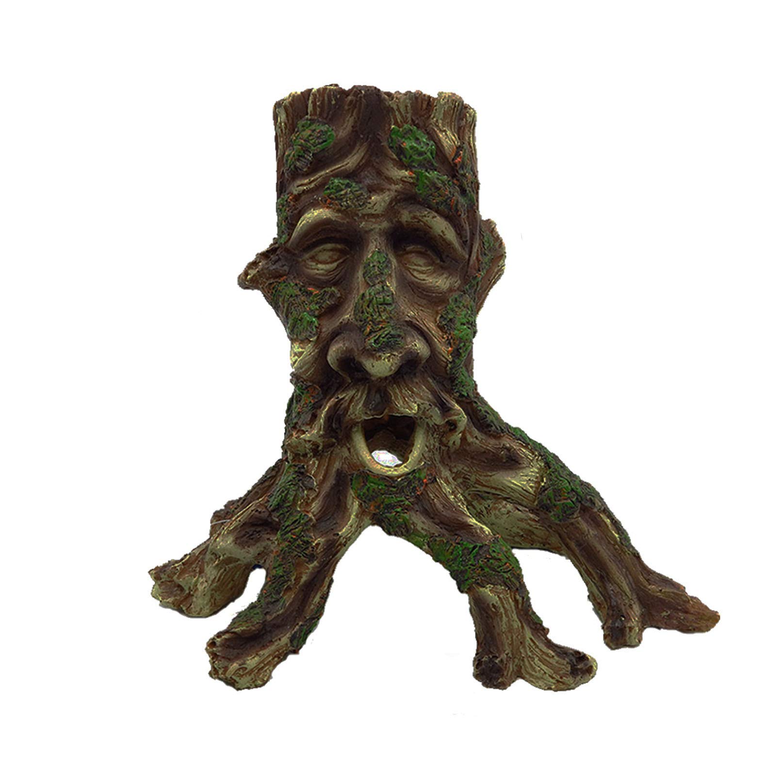 Tfwadmx Large Aquarium Driftwood Decaying Trunk Terrarium Resin Hollow ...