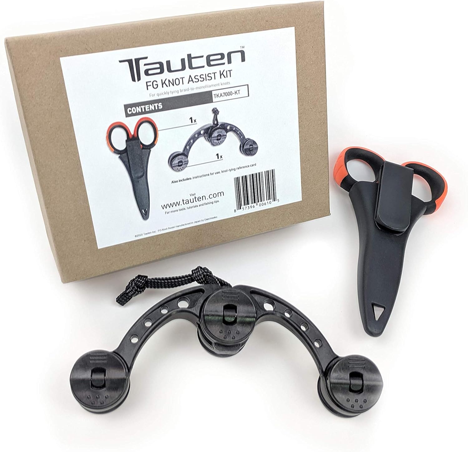 Tauten FG Knot Assist Kit - Fishing Knot Tying Tool for Braid to ...