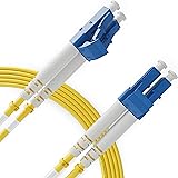 Amazon.com: BEYONDTECH LC to LC Fiber Patch Cable Single Mode Duplex - 3m (9.84ft) - 9/125um OS1 ...