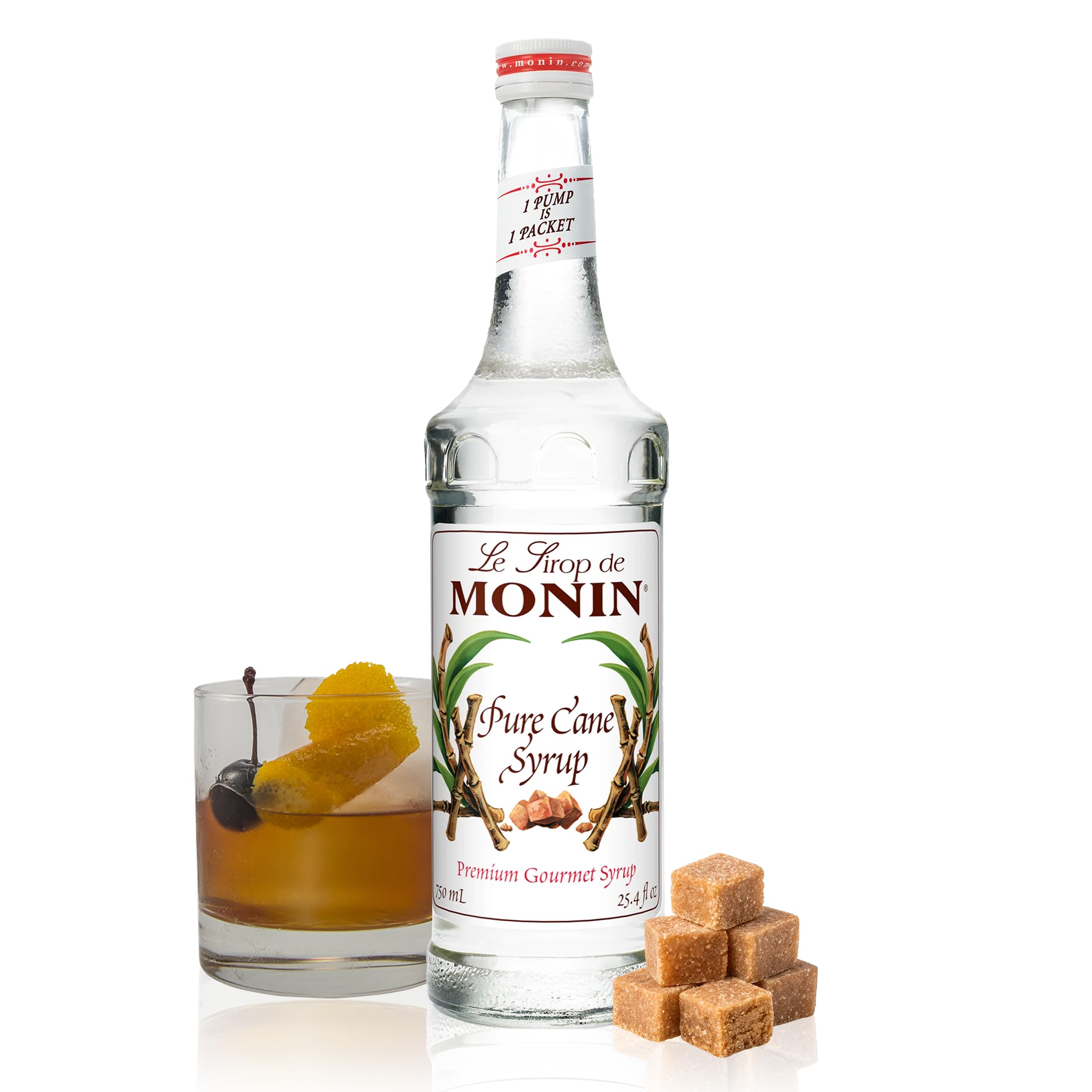 Mua Monin - Pure Cane Syrup, Pure and Sweet, Great for Coffee, Tea, and ...