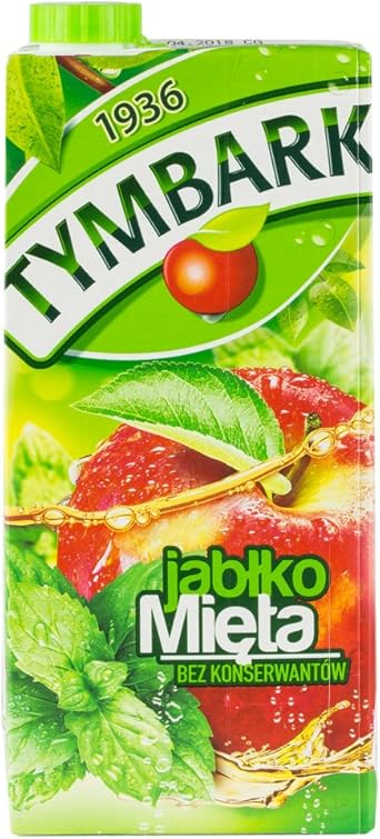 Tymbark Apple & Mint Drink 1 Litre Carton: Amazon.co.uk: Grocery