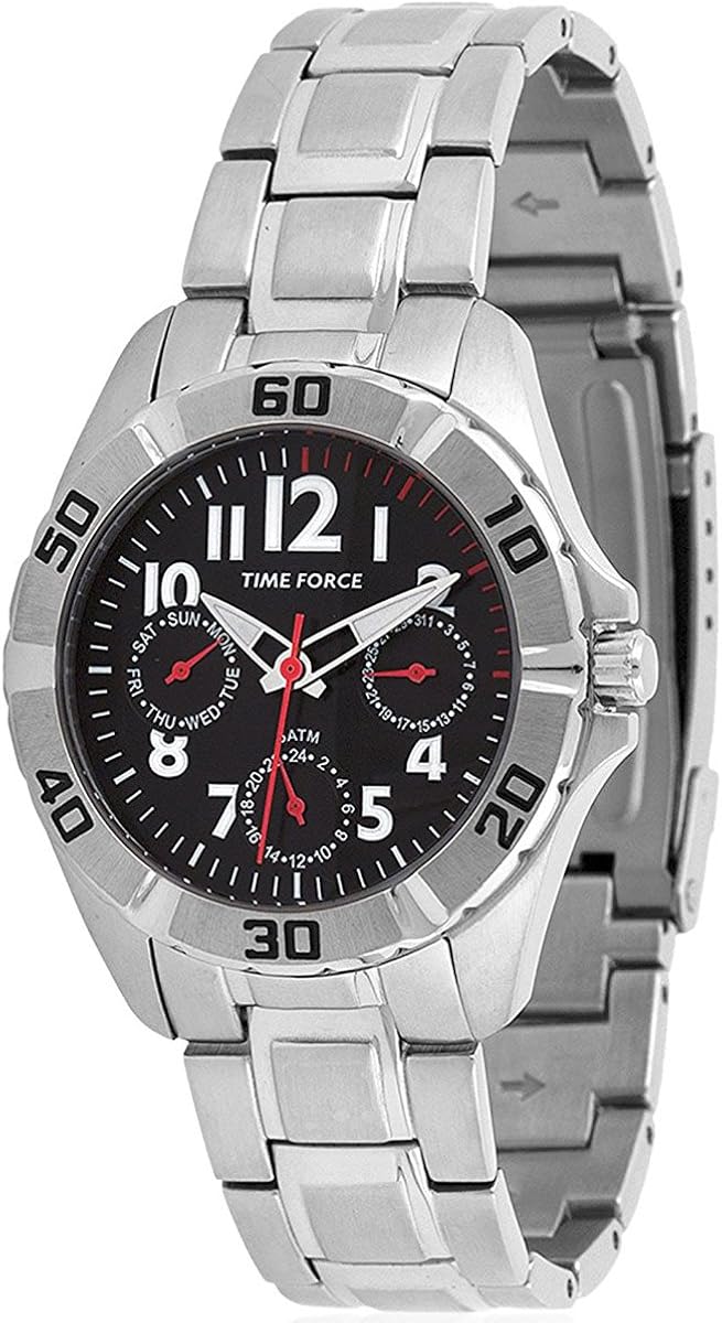 TIME FORCE TF-4133B04M Reloj para Chico, Multifunción: Amazon.es: Relojes