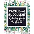 Amazon.com: Cactus and Succulent Coloring Book for Adults: Adult ...
