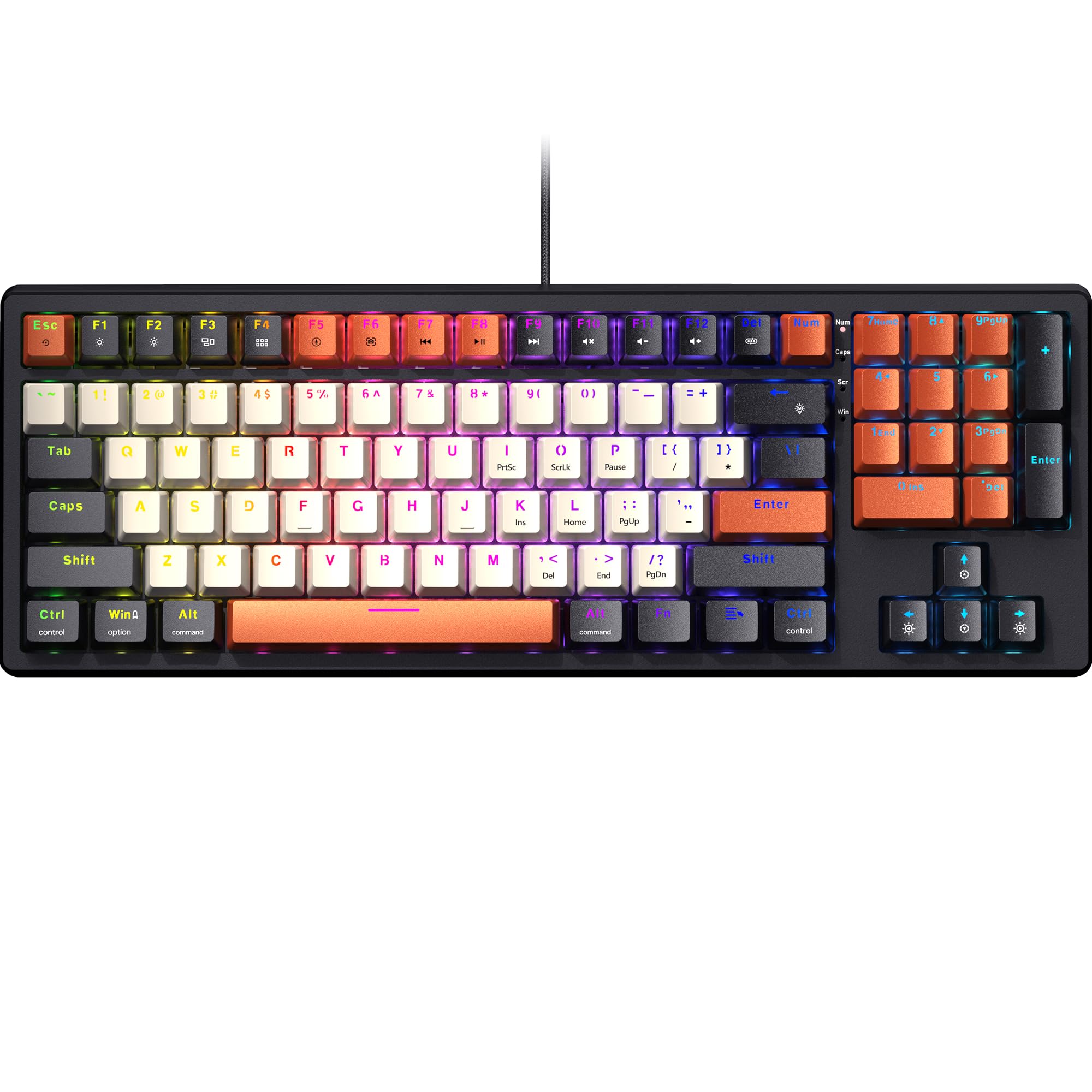 Mua RisoPhy Gasket Mechanical Keyboard, Programmable 93 Keys RGB ...