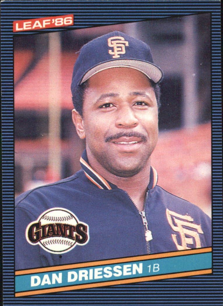 Amazon.com: 1986 Leaf/Donruss Baseball Card #255 Dan Driessen ...