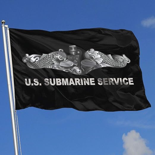 Amazon.com : LDJHLN US Navy Submarine Service Veteran Flags 3x5 Ft ...
