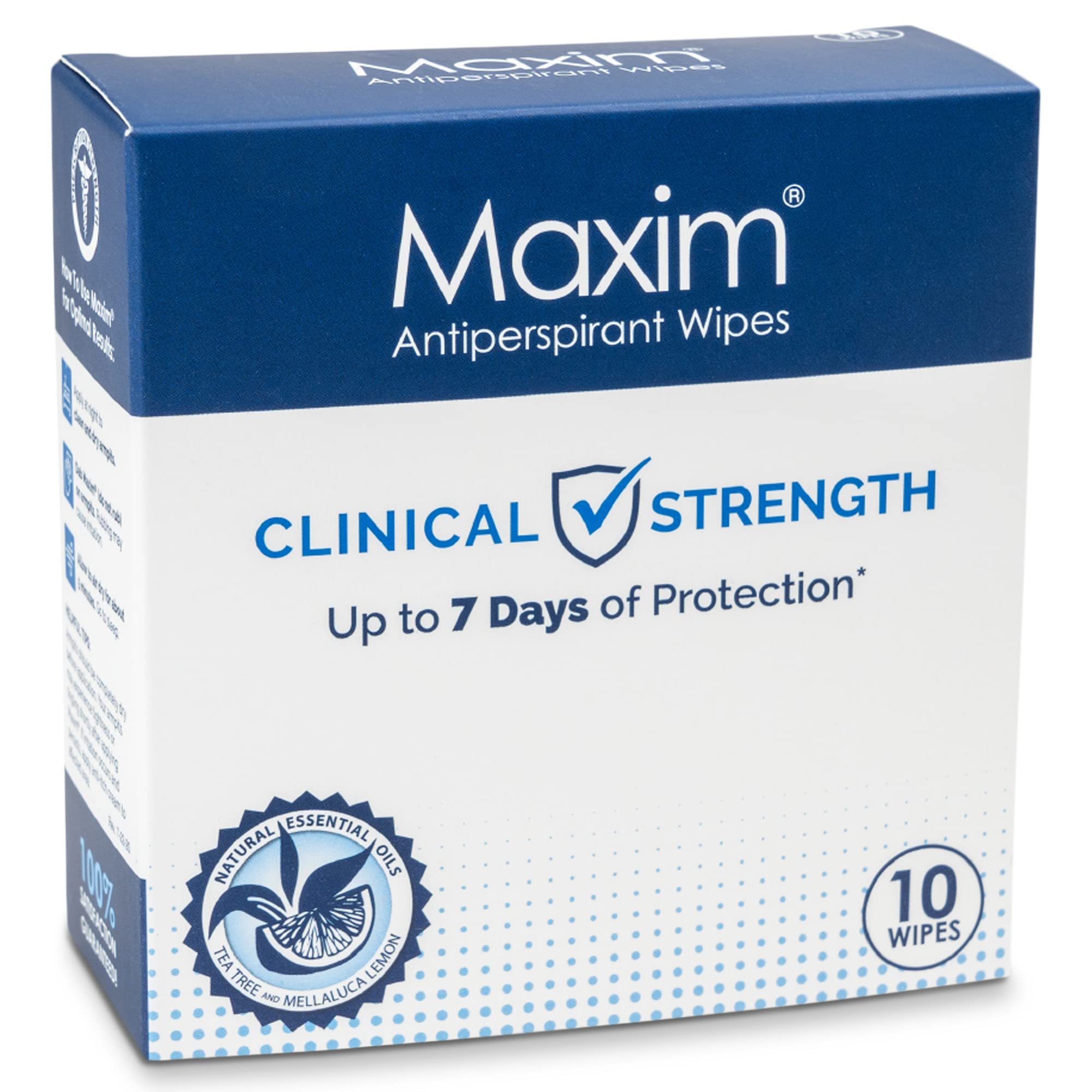Mua Maxim® Clinical Strength Antiperspirant Wipes for hyperhidrosis ...