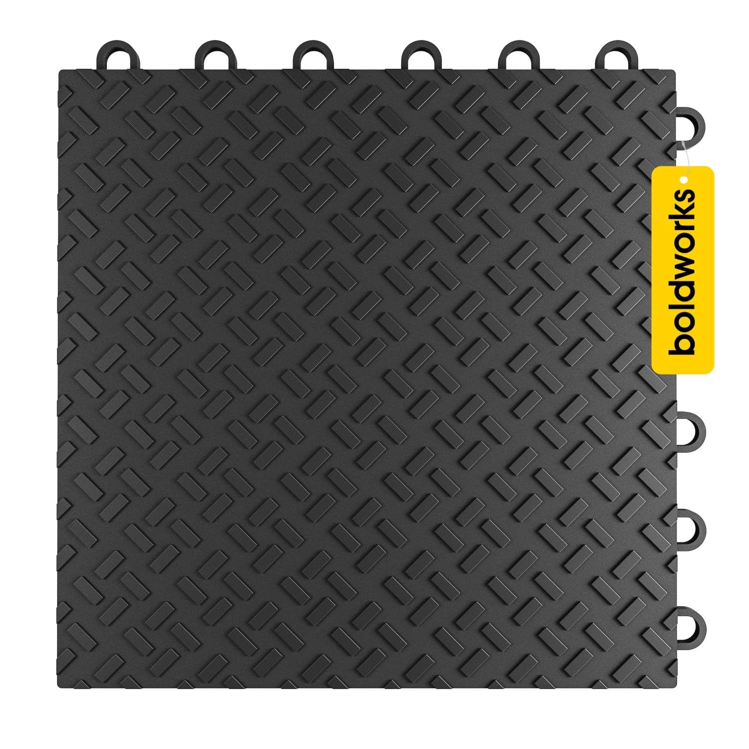 Garage Floor Tiles Interlocking Garage Flooring Tiles Pack of 48 Car ...
